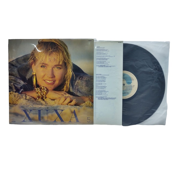 Lp Vinil Xuxa 5 Som Livre | Shopee Brasil