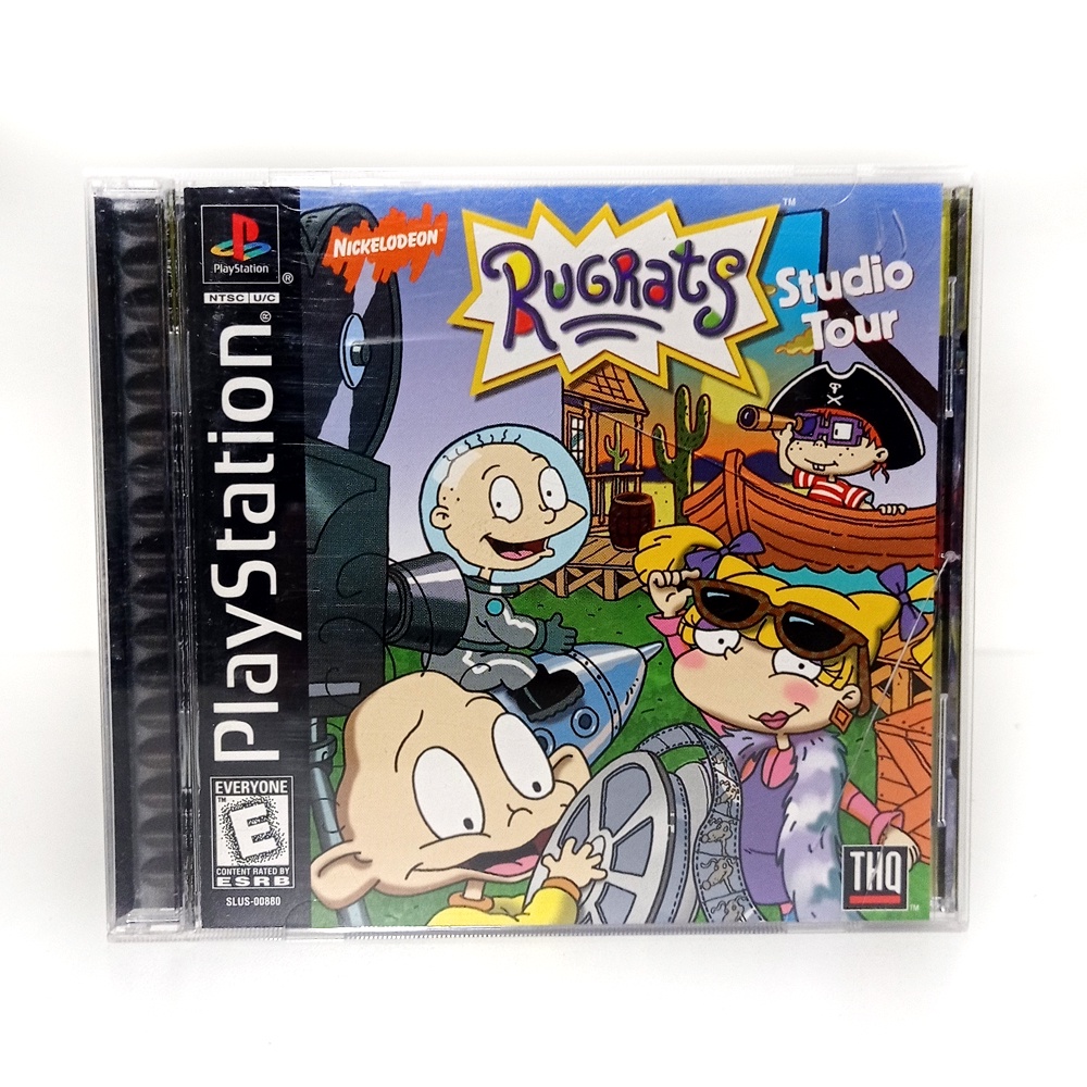 Rugrats: Studio Tour - PS1 - Usado | Shopee Brasil