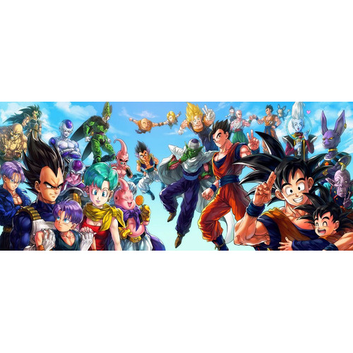 Banner Painel Dragon Ball 2x2m Personalizamos Nome | Shopee Brasil