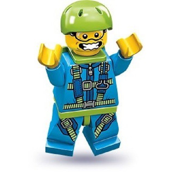 Lego Minifigures Serie 10 - Skydiver (nº06) - Frisoni Bricks | Shopee ...