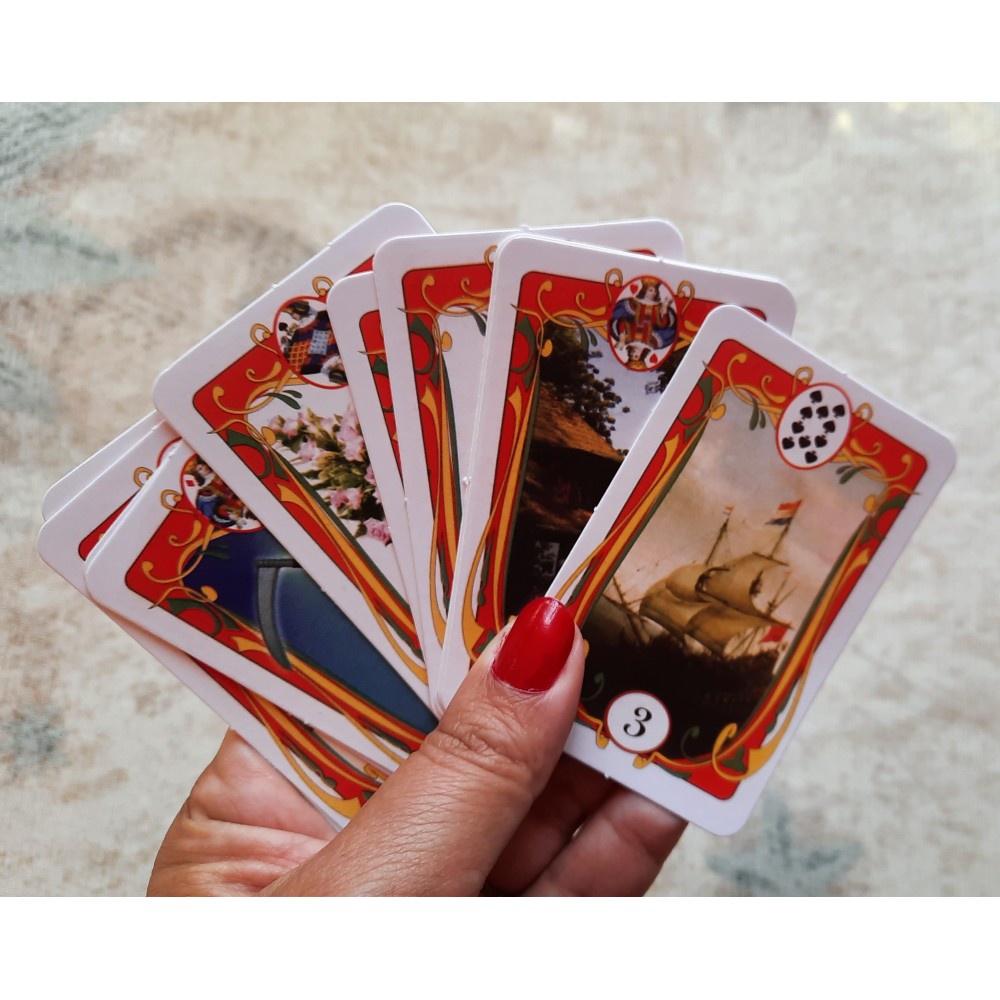 Tarot Cigana Da Sorte Vermelho 36 Cartas E Manual Shopee Brasil