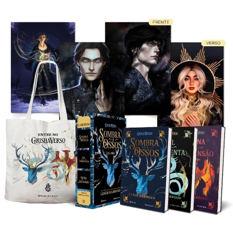 Box Sombra e Ossos, Sol e Tormenta, Ruína e Ascensão, 3 Livros, Leigh ...