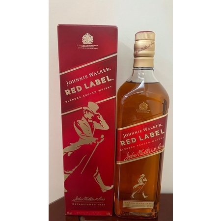 Whisky Red Label 1L!! | Shopee Brasil