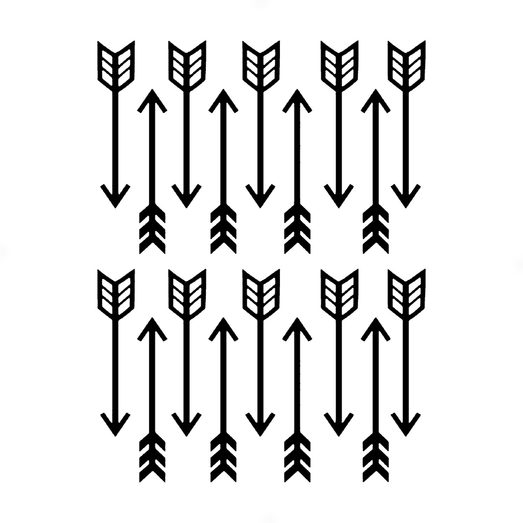 Adesivo de Parede - Cartela Flechas Arrows | Shopee Brasil