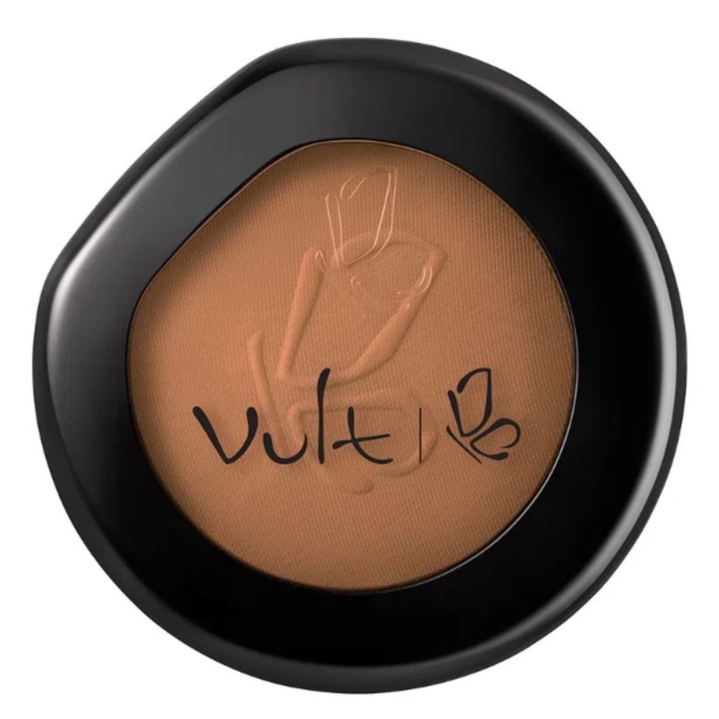 Pó Compacto Vult Make Up Matte 06 Marrom 9g (Vult) | Shopee Brasil