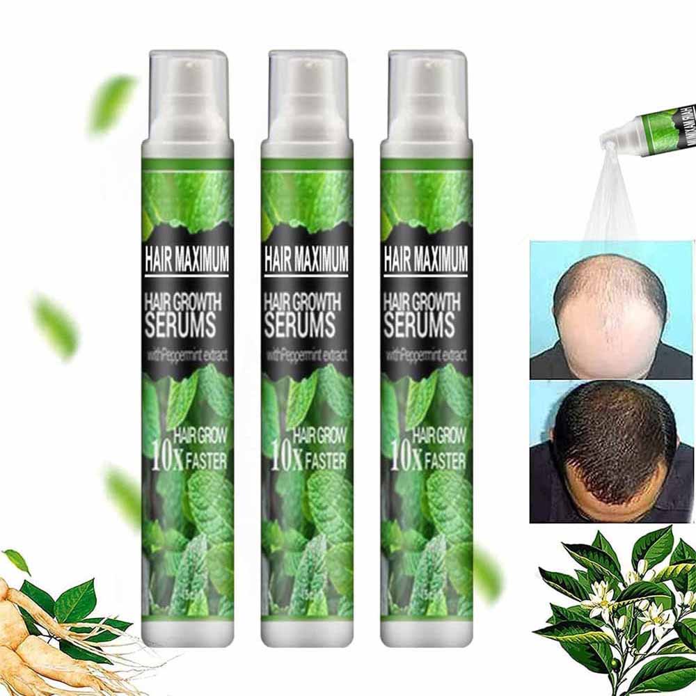 Hairmax mint extract Hair Regrowth Herbal Growth Essence Spray hair ...