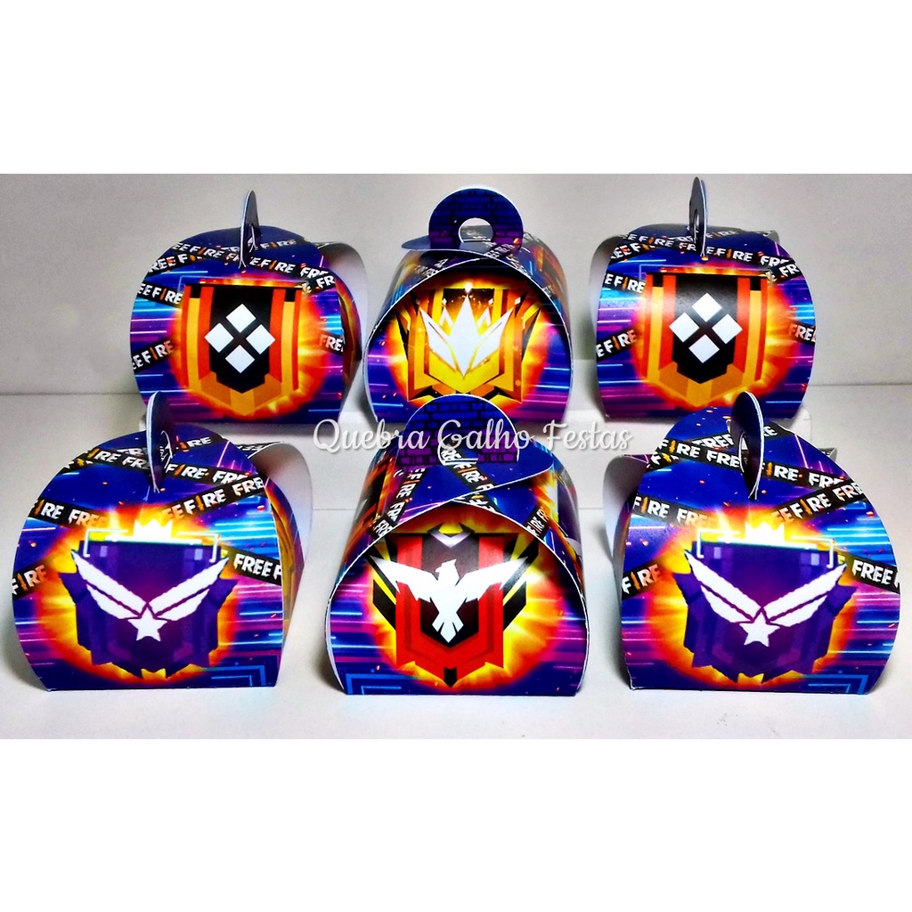 Free Fire Lembrancinhas Caixa Bom Bom (Bem Casado) Pct 20 unid | Shopee ...