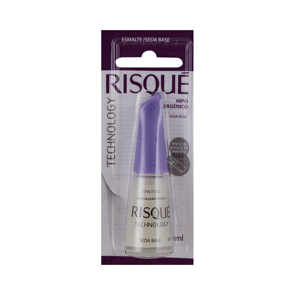Esmaltes Risque Tratamento Seda Base 8ml | Shopee Brasil