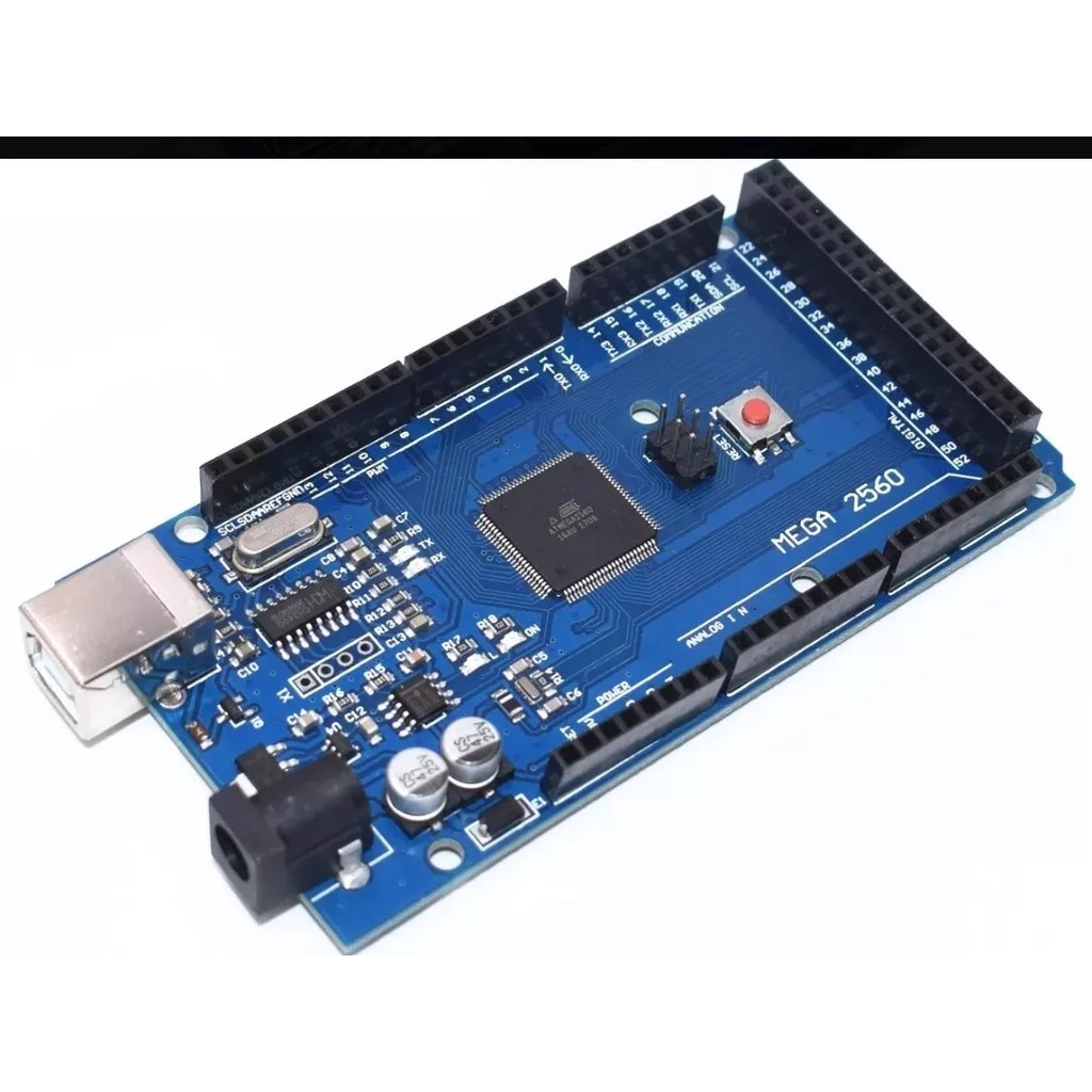 Arduino MEGA ATmega2560 Velocidade do Clock 16 MHz | Shopee Brasil