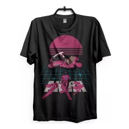 Camiseta Camisa Anime Akira Retrowave Synthwave Retro 80 Shotaro Sp ...