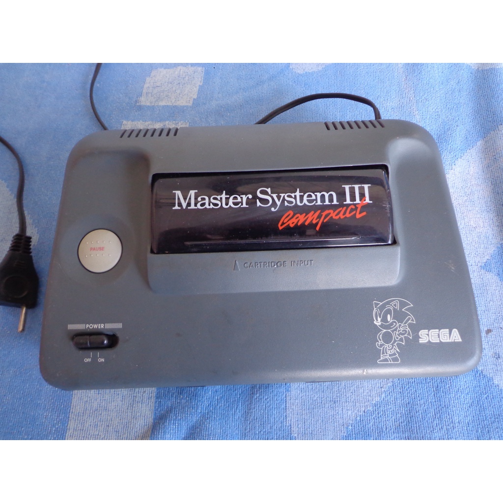 Console Sega Master System Iii Com Saída Audio/video | Shopee Brasil