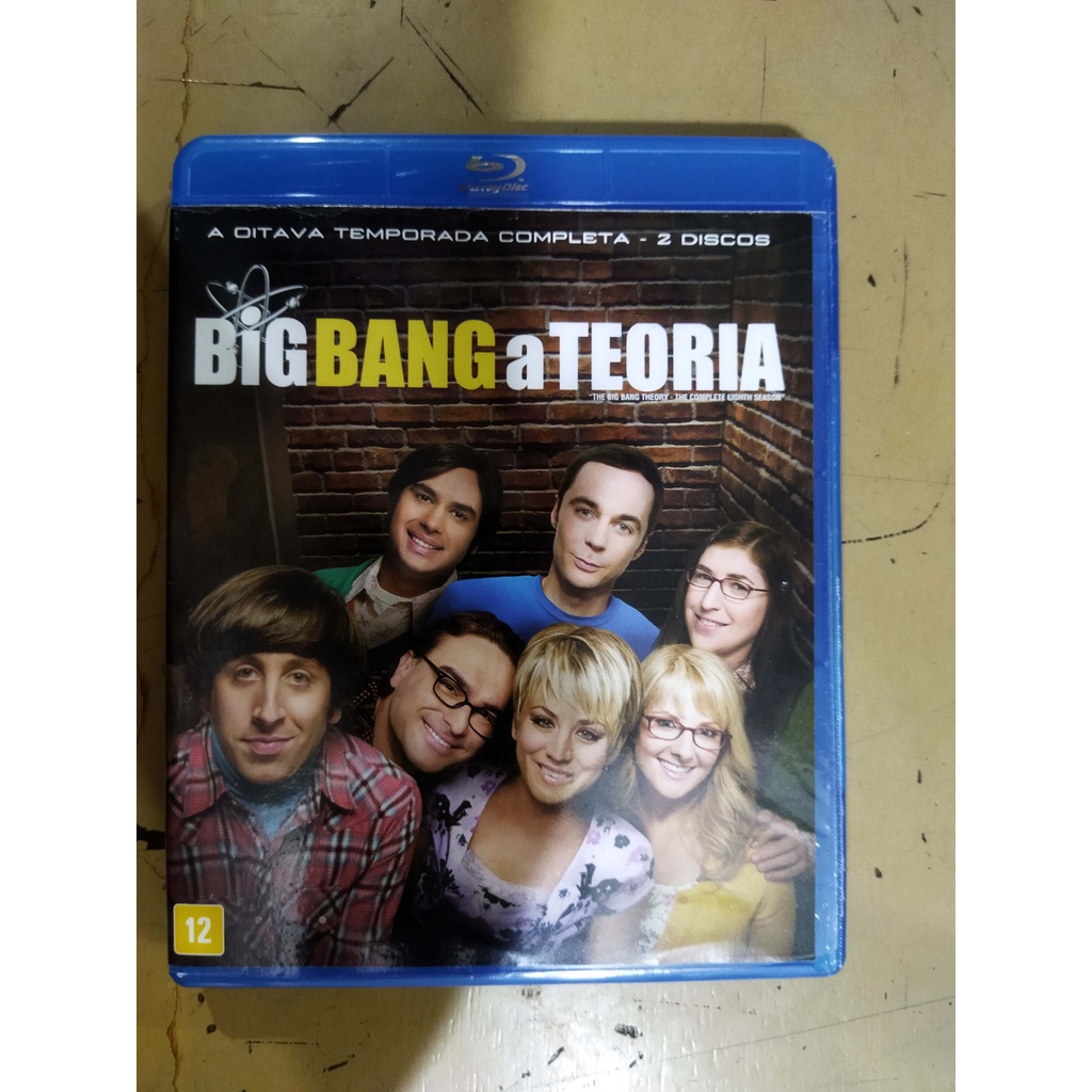 Blu-ray Brig Bang A Teoria - Oitava temporada completa | Shopee Brasil