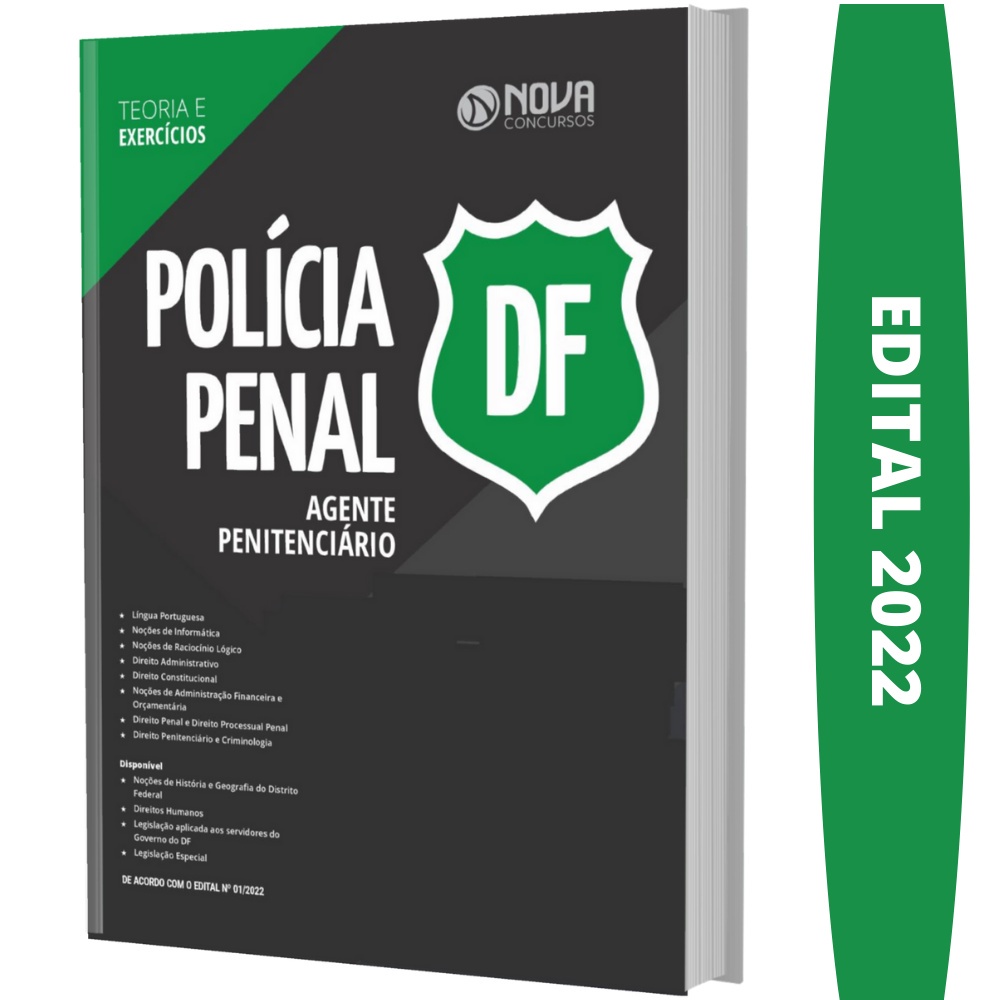 Apostila Concurso Polícia Penal DF (PP-DF) | Shopee Brasil