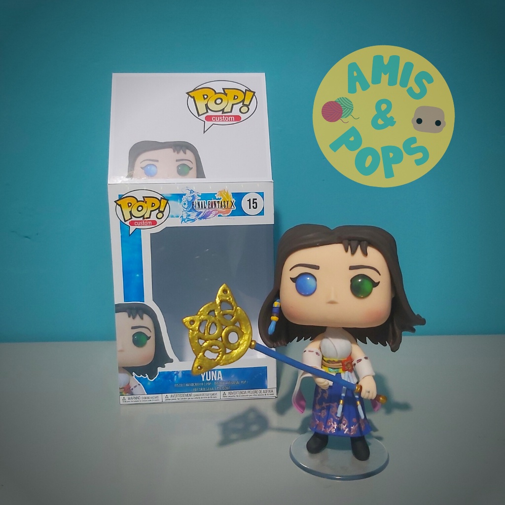 Yuna Final Fantasy X Personalizado Estilo Funko Pop | Shopee Brasil