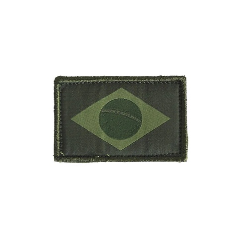 Patch Bandeira do Brasil WTC - verde | Shopee Brasil