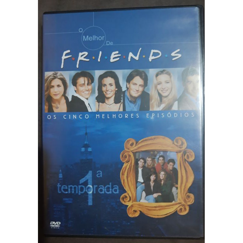 Dvd Friends - Os cinco melhores episódios 1 temporada | Shopee Brasil