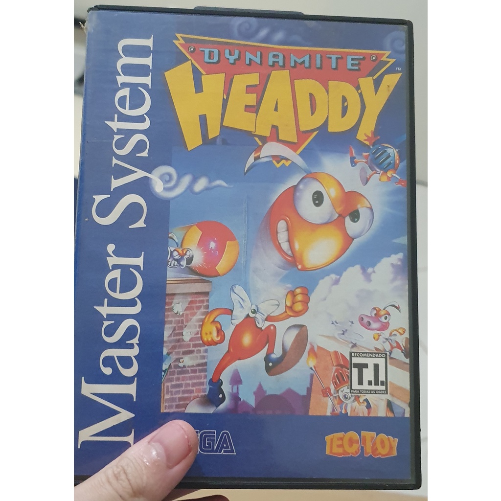 Jogo Dynamite Headdy Master System (Original) Tec Toy | Shopee Brasil