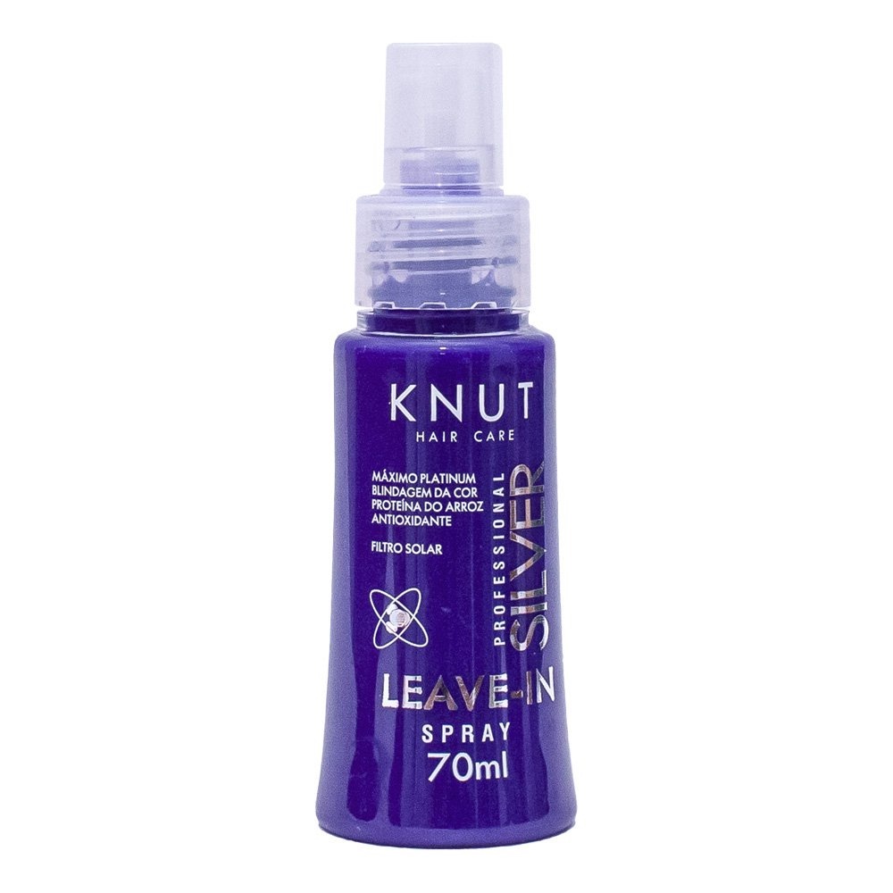 KNUT Leave-in Silver Spray 70 ml | Shopee Brasil