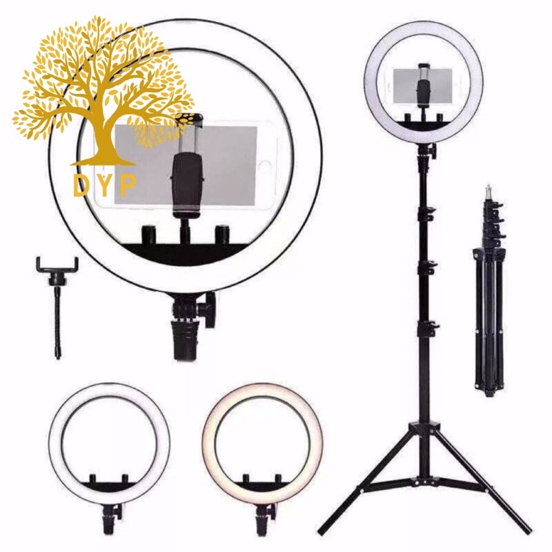 Iluminador de LED Ring Light - 10 polegadas 26cm | Shopee Brasil