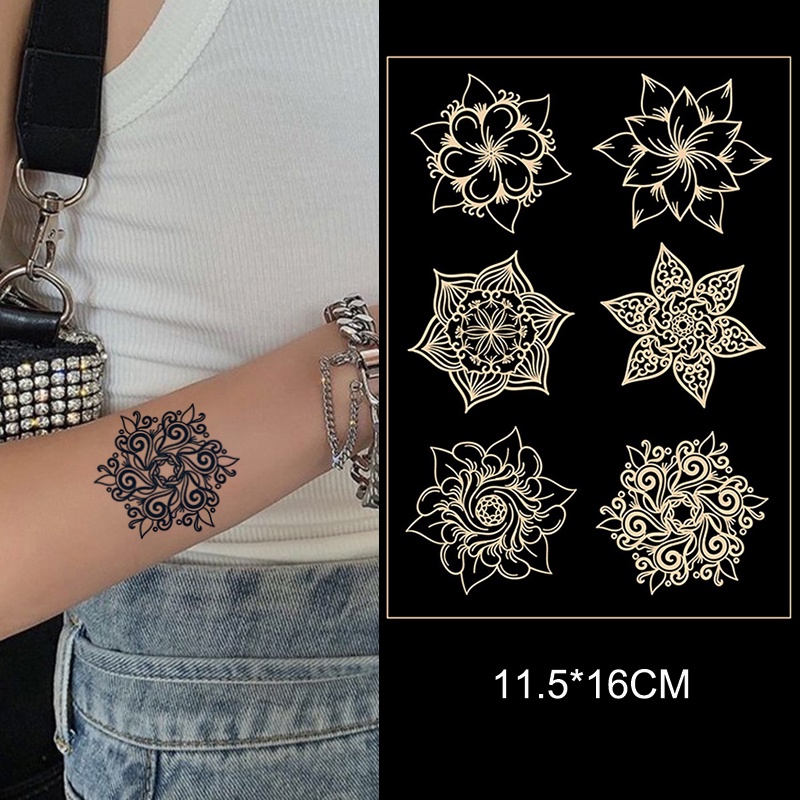 Tatuagem Temporária À Prova D'água Autocolante Mulher De Longa Duração ...