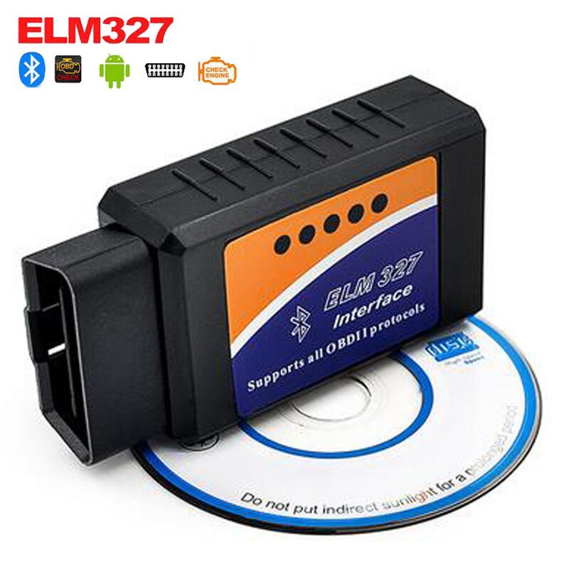 2024 ELM 327 V 2.1 Adaptador BT Funciona No Android Torque Elm327 Bluetooth V2.1 Interface OBD2 ...