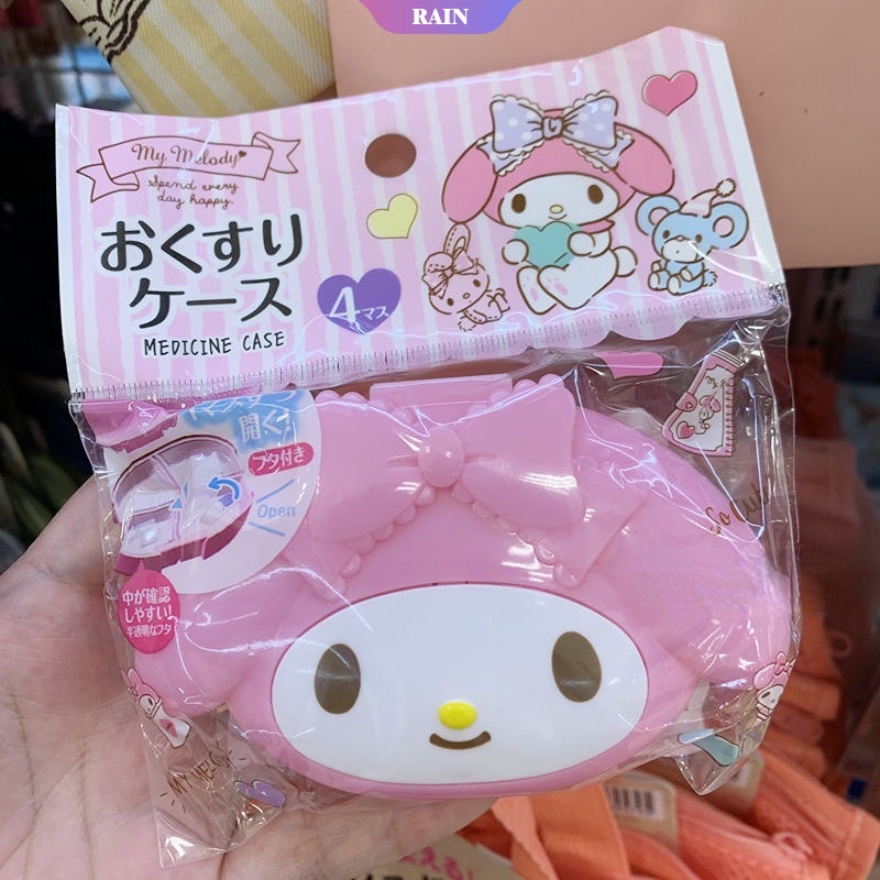 Kawaii Sanrio Anime Minha Melody Medicina Caixa De Doces Armazenamento ...