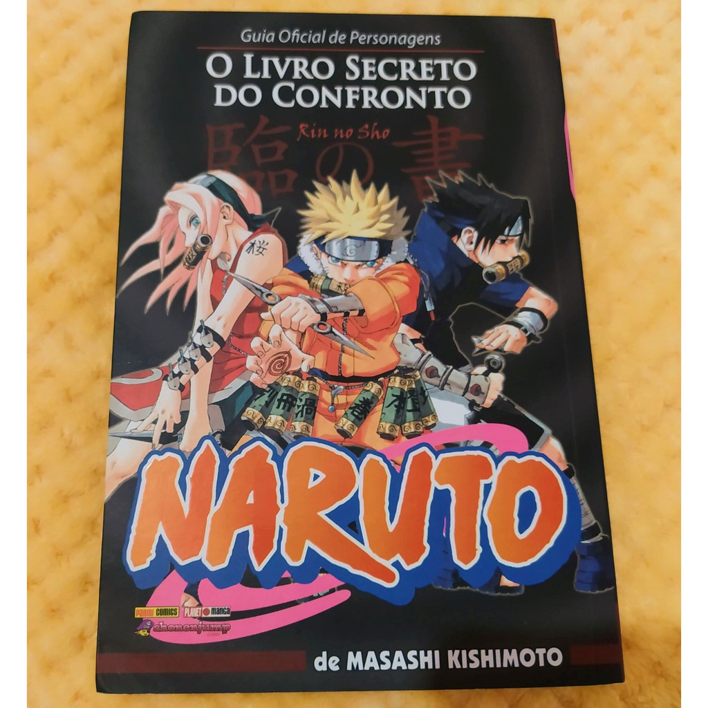Naruto. Guia Oficial de Personagens - O Livro Secreto do Confronto - 1. | Shopee Brasil