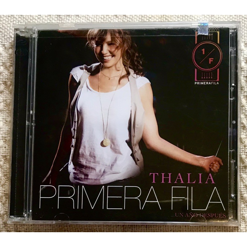 CD + DVD Thalia - Primera Fila - Importado - Un año después | Shopee Brasil