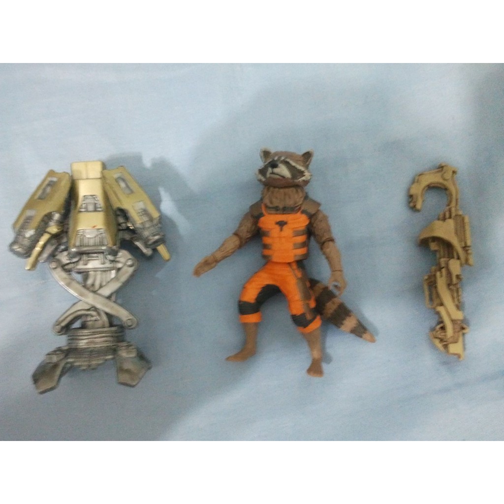 Rocket Raccoon Marvel Legends Guardiões Da Galaxia Boneco | Shopee Brasil