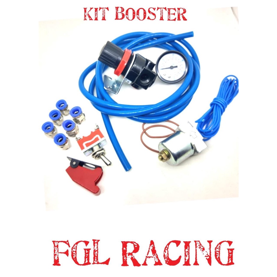 Kit Booster Turbo Ap Com Registro Alta Vazao | Shopee Brasil