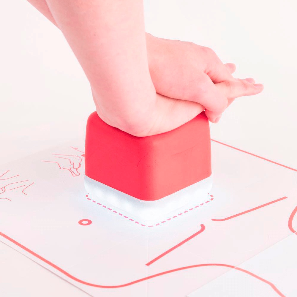 Simulador para Treinamento de RCP MD CPR CUBE | Shopee Brasil