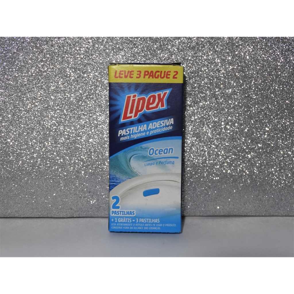 Pastilha Adesiva Caixa C/3 Unid. para Vaso Sanitário Ocean - Lipex ...