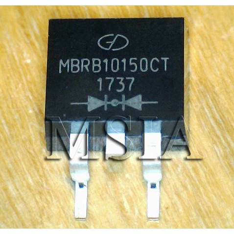 MBRB10150CT MBRB 10150CT MBRB10150 CT Diodo Duplo Original TO-263 ...