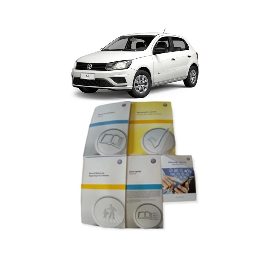 KIT MANUAL DO PROPRIETÁRIO VW NOVO GOL G6 2014 2015 2016 SEM USO ORIGINAL | Shopee Brasil