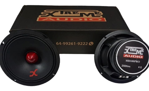 Woofer 6 Polegada 500 Watts Rms Xtreme Mb500 4 Ohms Original | Shopee Brasil