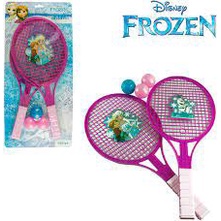 raquete Jogo com 2 Raquetes + 3 Bolinhas Frozen Disney Brinquedo ...