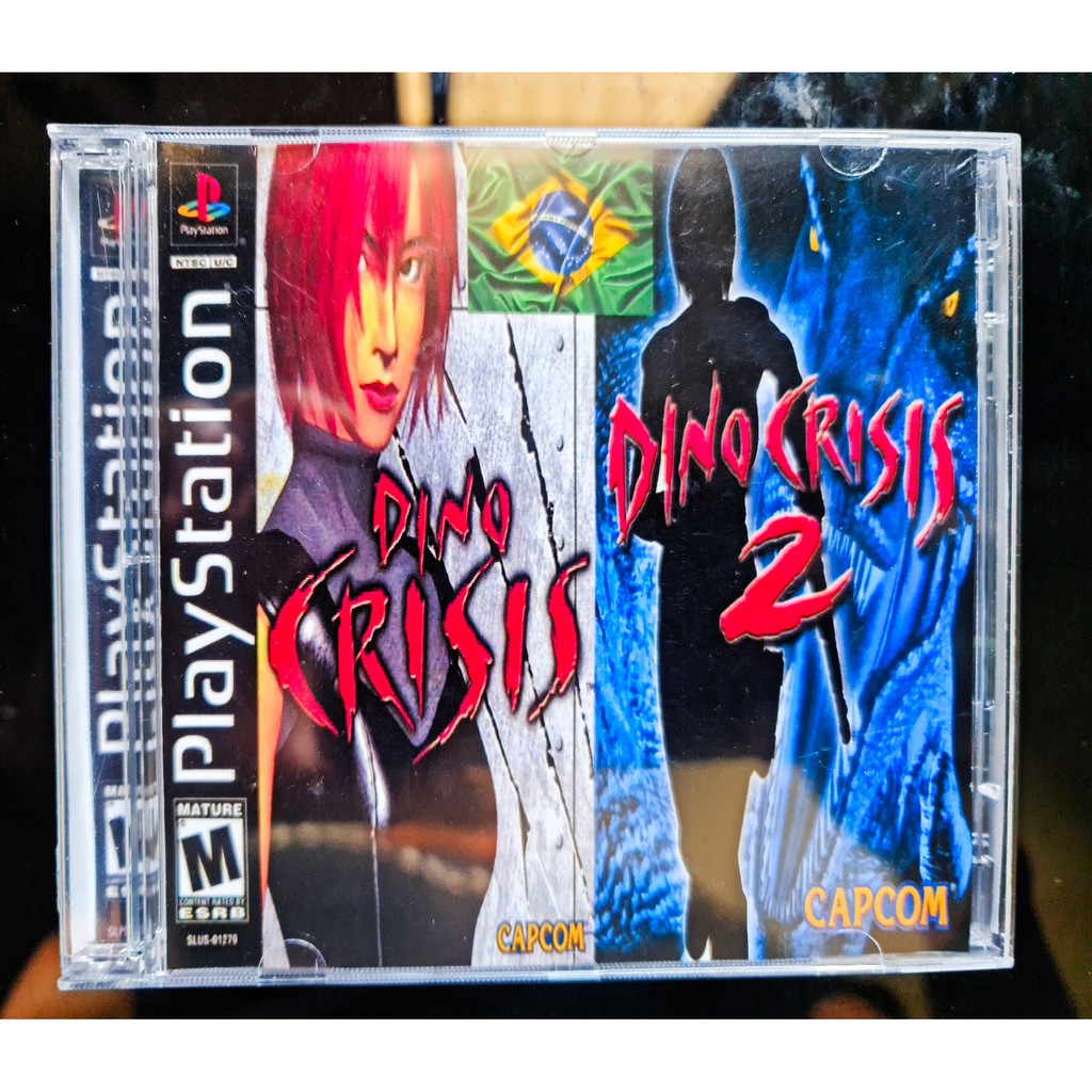 Dino_Crisis_1_&_2_Dublados_PS1_Mídia_Física. | Shopee Brasil