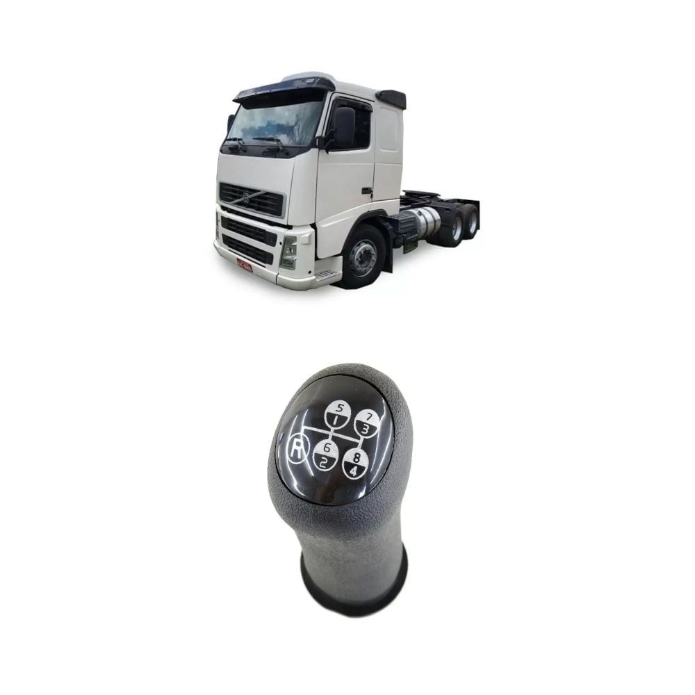 Manopla Alavanca Cambio 8 Marchas Re Esquerda Baixo Volvo | Shopee Brasil