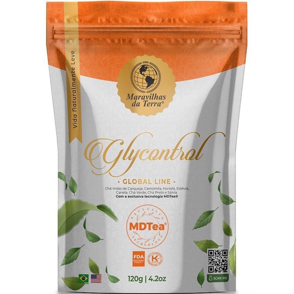 Chá glycontrol Maravilhas da terra ( leve um lindo brinde) | Shopee Brasil
