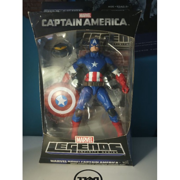 Capitão América - Marvel Legends - wave Mandroid | Shopee Brasil