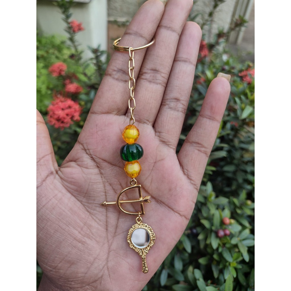 Chaveiro Orixás Oxum e Oxóssi (Umbanda e Candomblé) | Shopee Brasil