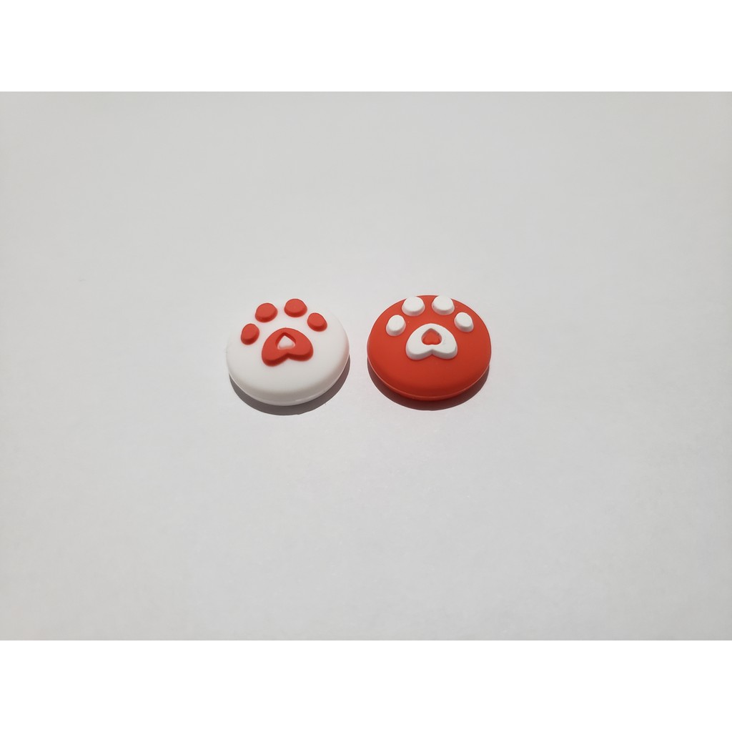 Grip para Analógico Joycon Nintendo Switch - Pata de Gato Vermelha ...