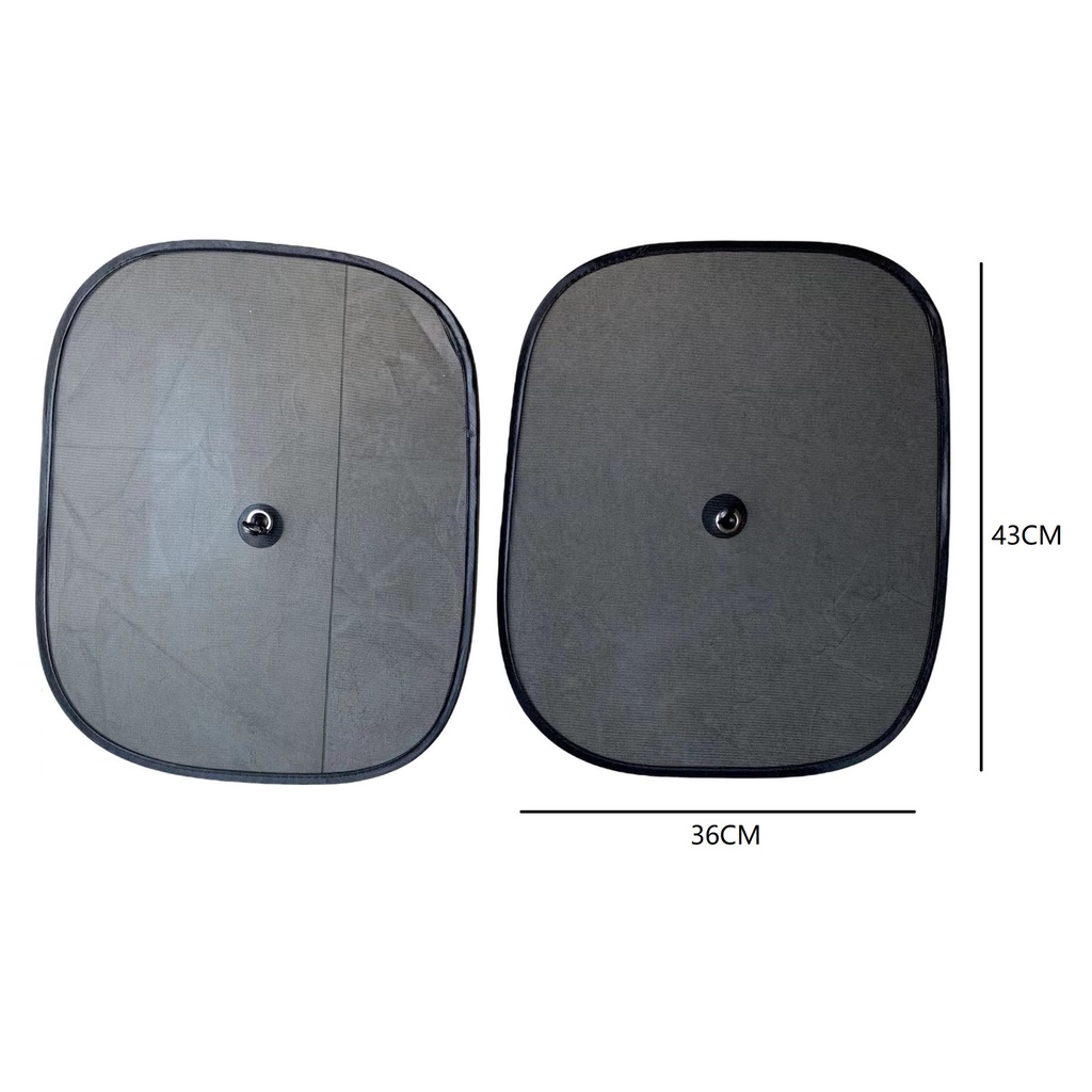 Protetor Solar 2 Unidades Tapa Sol Carro Vidro Lateral Criança Bebê Com ...