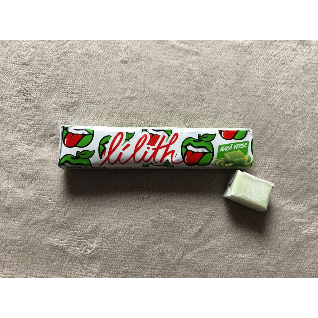 Bala Mastigável Lilith sabor Maça verde 35g | Shopee Brasil