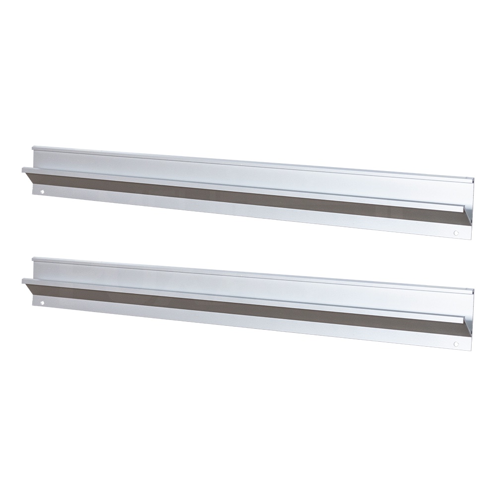 2 Pc Puxadores Cava Concha Slim Armario Gaveta Embutir 384mm | Shopee ...