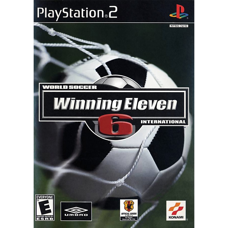 World Soccer Winning Eleven 6 International jogo playstation ps2 ...