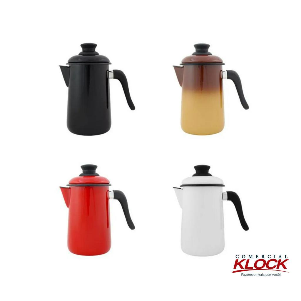 Bule Esmaltado Ewel Cabo Baquelite - 14cm - 1,5L | Shopee Brasil