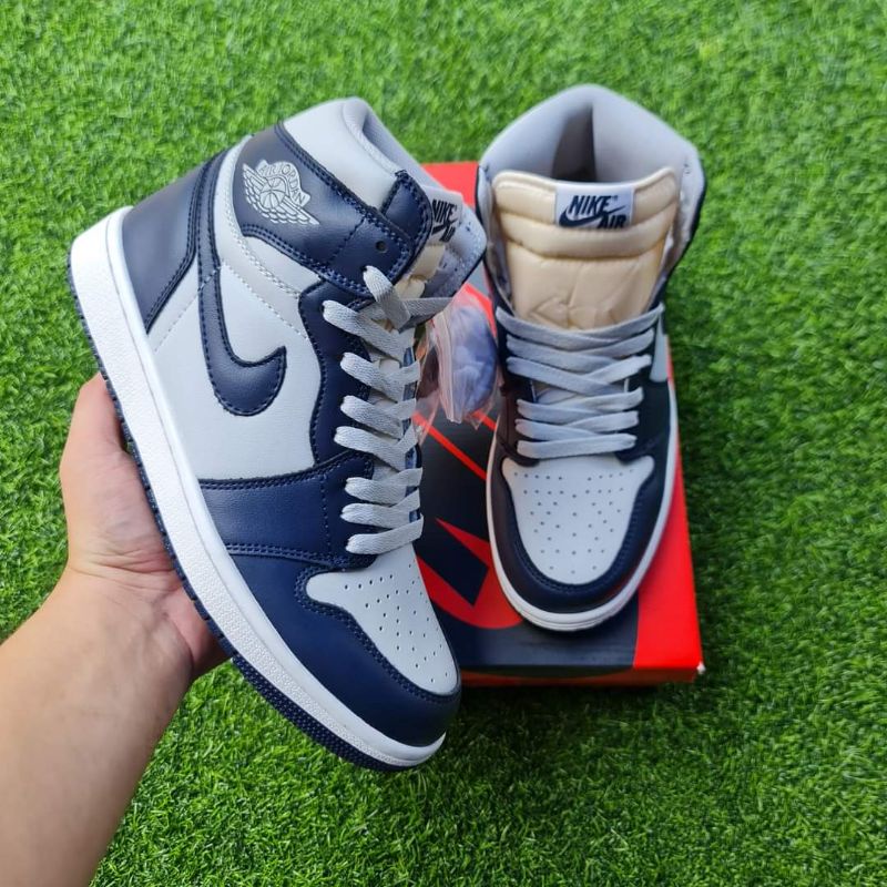 Air Jordan 1 High George Town (Meias Livres De Alta Qualidade) | Shopee ...