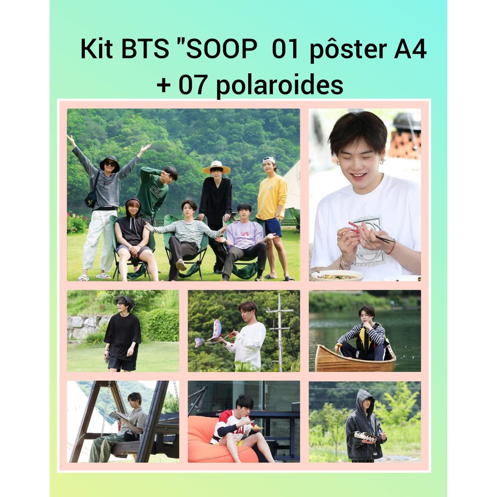 KIT BTS "SOOP " | Shopee Brasil