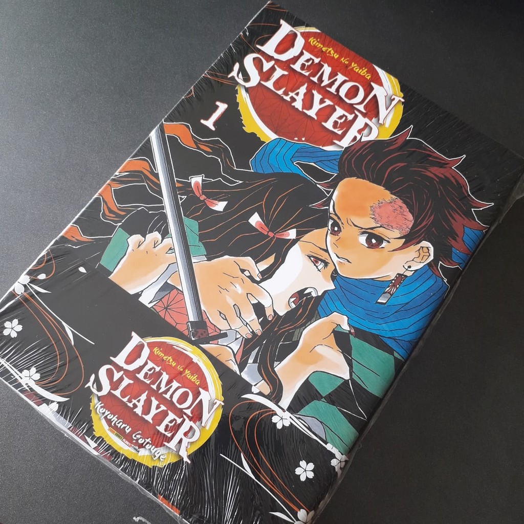 Demon Slayer vol 1 e 2 (lacrado) | Shopee Brasil